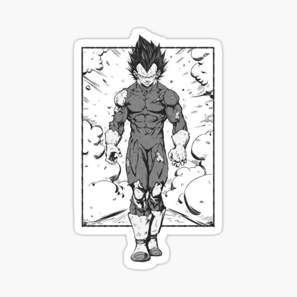 "Vegeta ultra ego" Sticker for Sale by ZORO-DESIGN | Redbubble