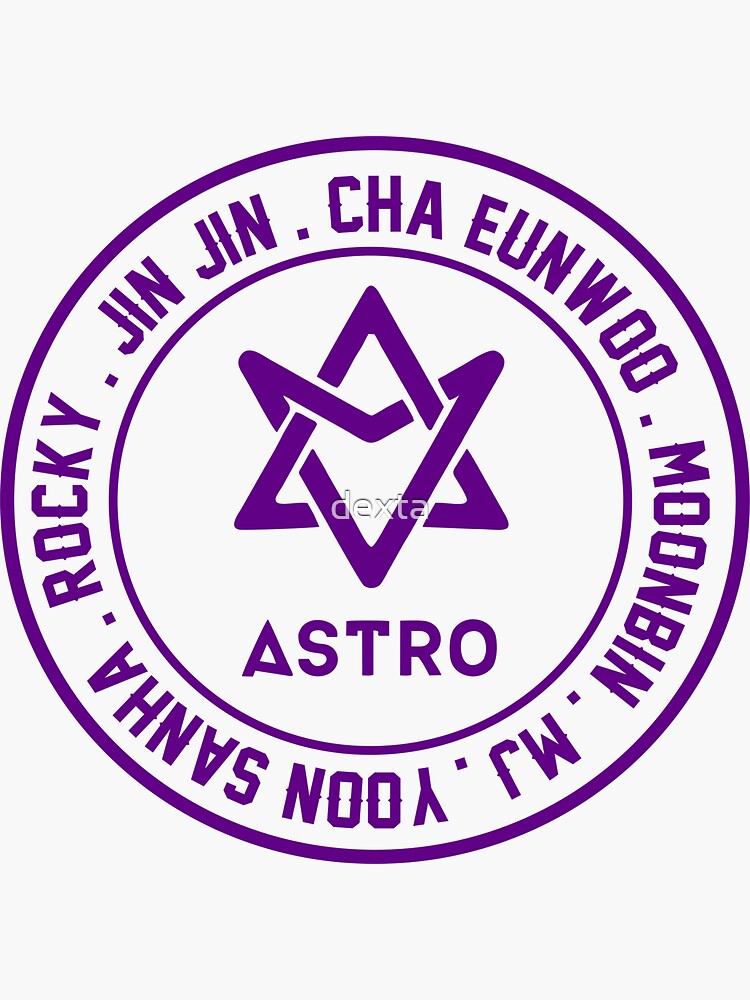 "Astro Member" Sticker for Sale by dexta | Redbubble