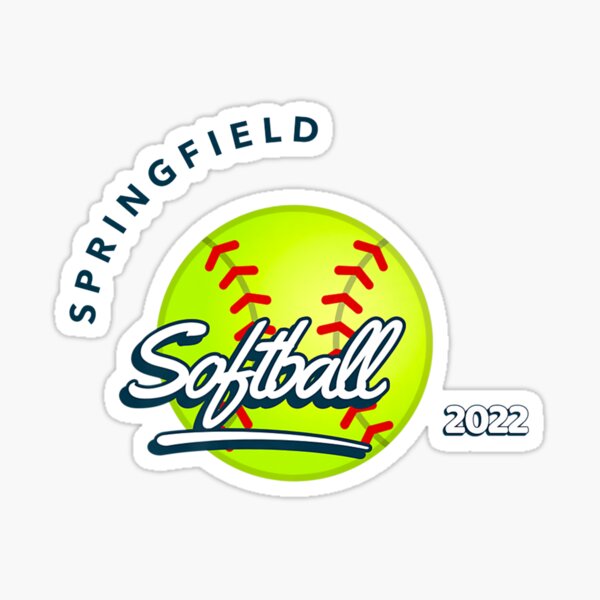 "Springfield Softball 2022" Sticker for Sale by minduanderjxb28 | Redbubble