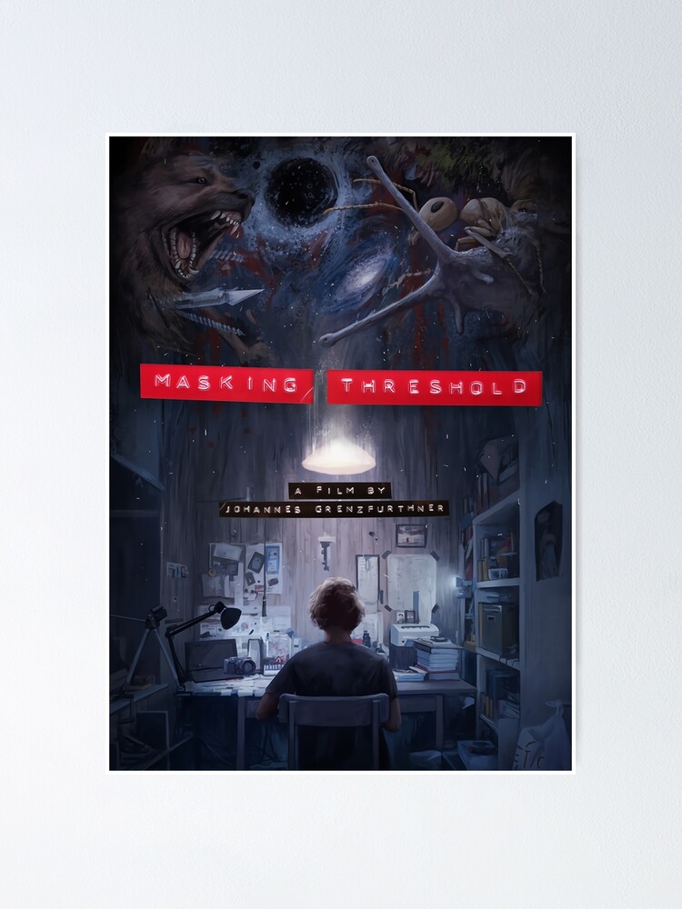 "Masking Threshold Film" Poster for Sale by delanofe | Redbubble