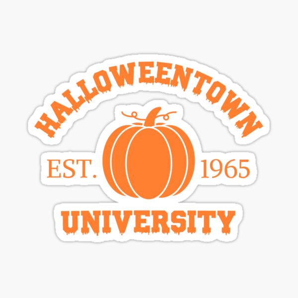 "Groovy ghost spooky season retro Halloweentown " Sticker for Sale by ...