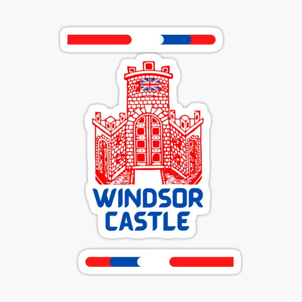 "windsor castle" Sticker for Sale by imadbd99 | Redbubble