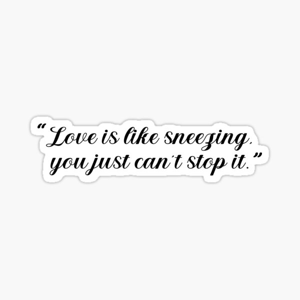 "Love humor quotes" Sticker for Sale by MissDewi | Redbubble