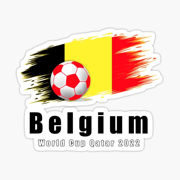 "FIFA World Cup 2022 Belgium" Sticker for Sale by kenuli | Redbubble