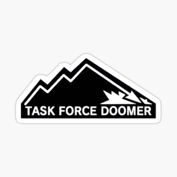 "TASK FORCE DOOMER" Sticker for Sale by Fai5173 | Redbubble