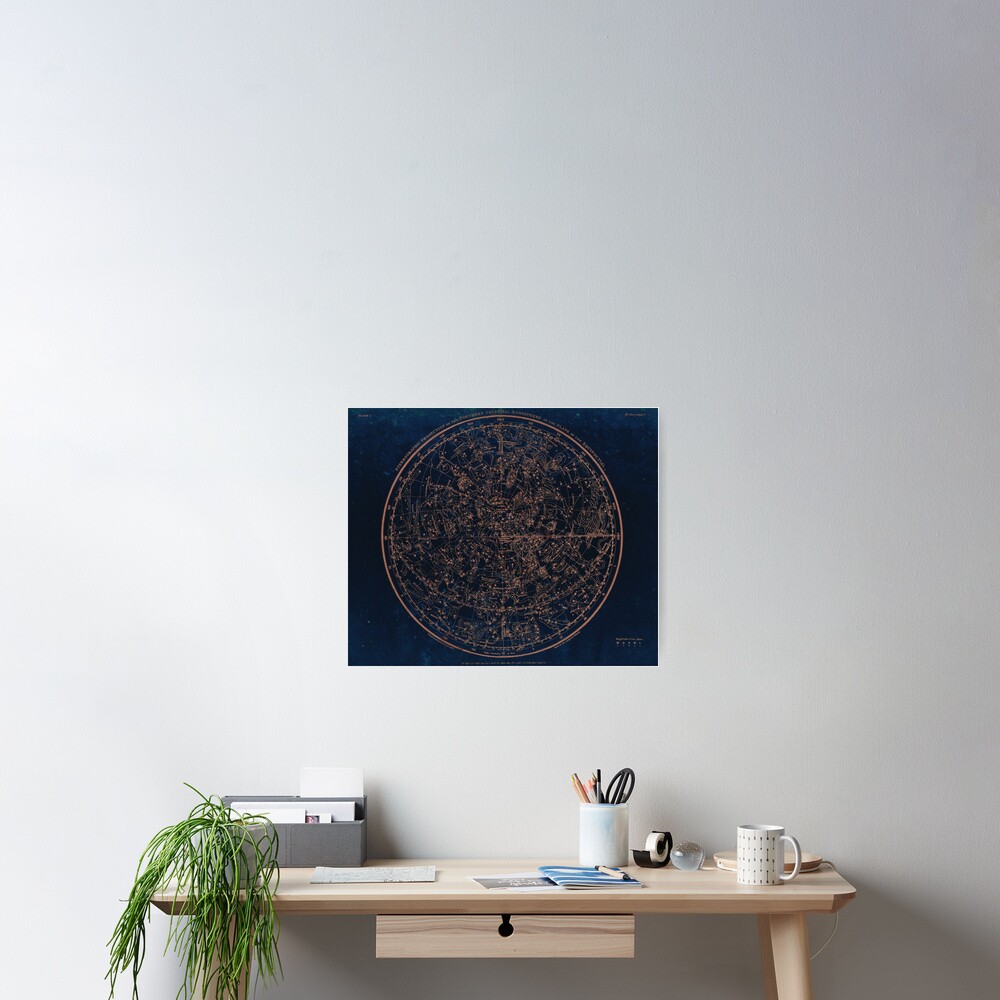 "Constellations of the Northern Hemisphere" Poster for Sale by ...