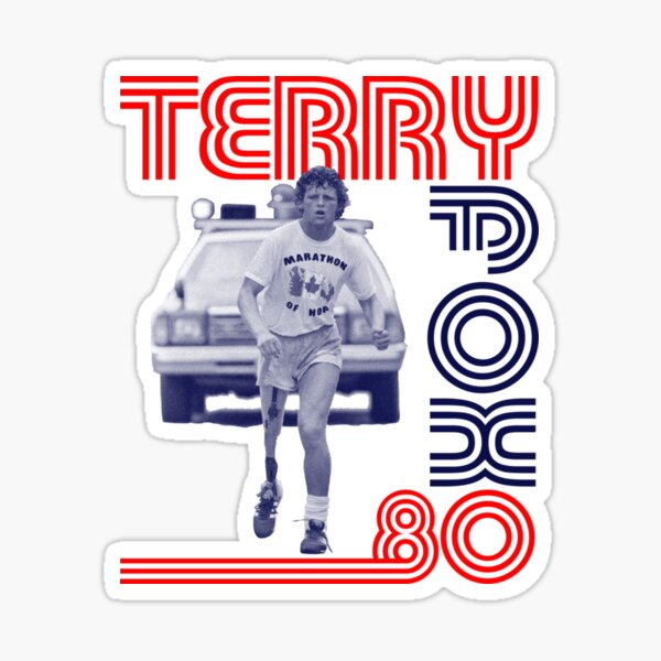 "Terry Fox" Sticker for Sale by Anas-BSF | Redbubble