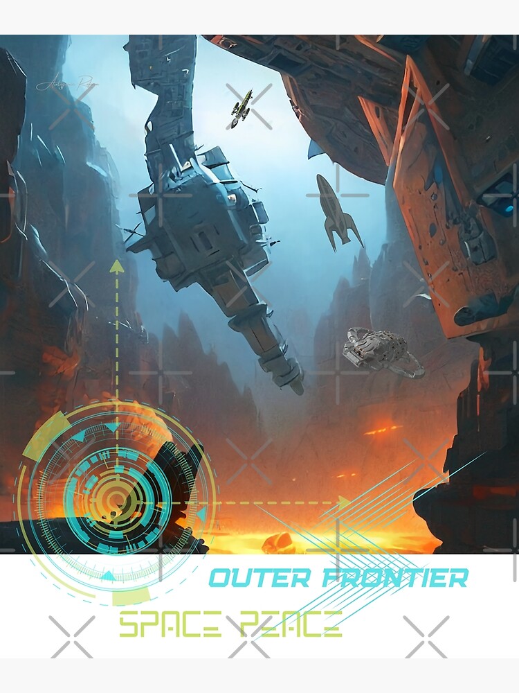 Gamer Zone, Sci-fi, Gamer, Computer Game, Space Premium Matte Vertical ...