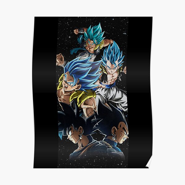 "Gogeta blue" Poster for Sale by ZORO-DESIGN | Redbubble