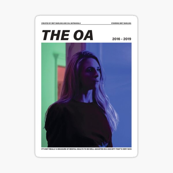 "THE OA" Sticker for Sale by 33ll | Redbubble