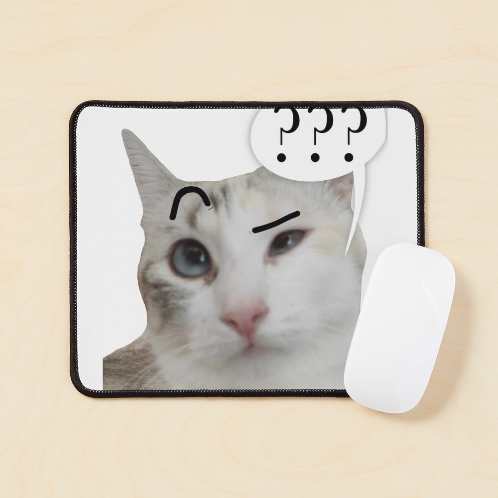 Pegatina for Sale con la obra «Gato meme levantar ceja» de AmaroNeko ...