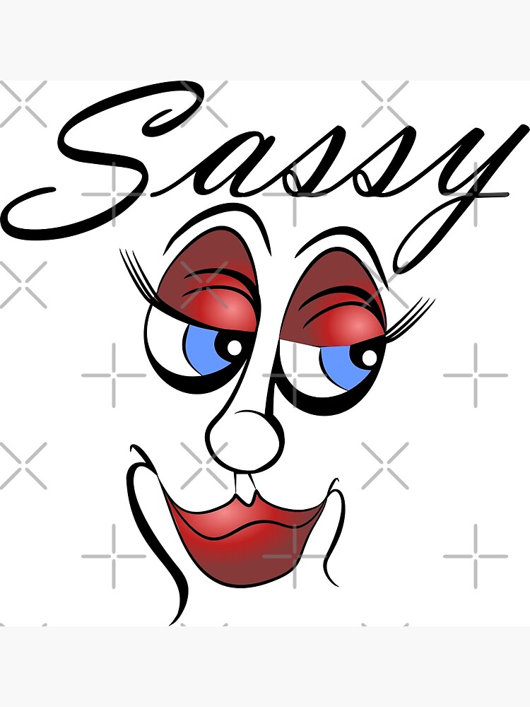 "Cartoon Eyes - Sassy - 3" Poster by MontanaJack | Redbubble