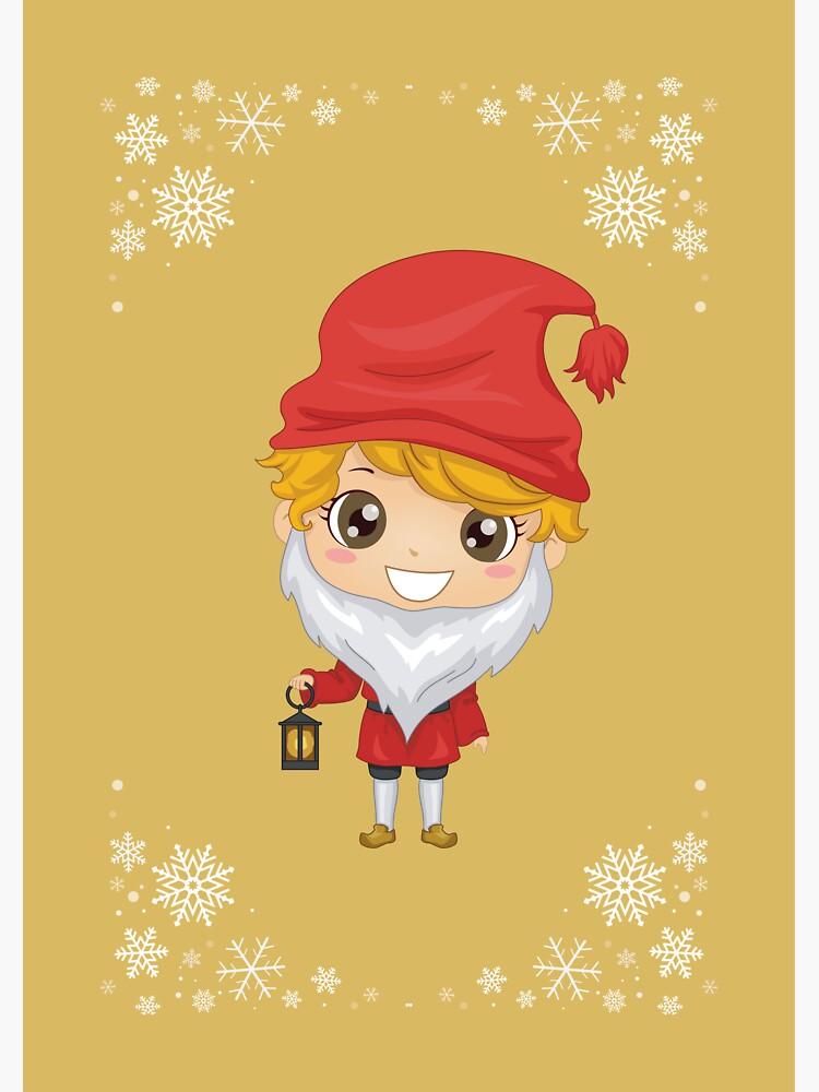 "Swedish Santa “Jultomten”, Swedish Christmas " Sticker for Sale by ...
