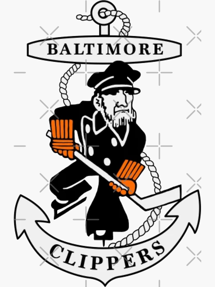"Baltimore Clippers Hockey Vintage Logo" Sticker for Sale by kdpearce1 ...