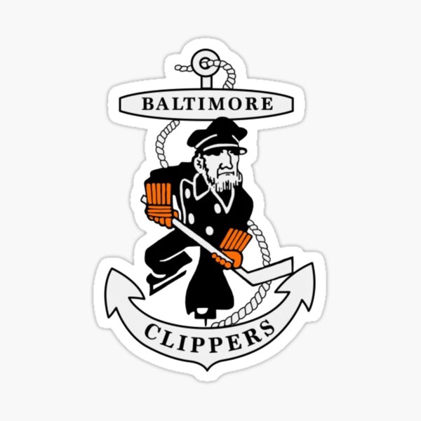 "Baltimore Clippers Hockey Vintage Logo" Sticker for Sale by kdpearce1 ...