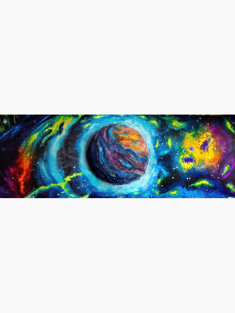 "Painted Nebula - DALLE 2 (AI Generated)" Poster for Sale by lilant702 ...