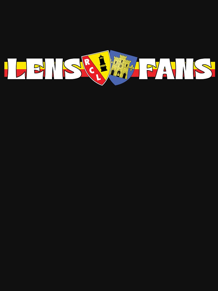 T-shirt « RC LENS - LENS FANS », par ThomLens | Redbubble