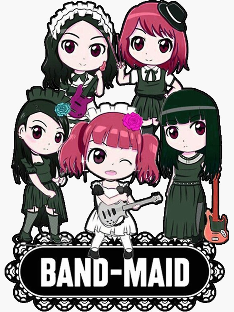 "new artwork japan band" Sticker for Sale by BreannaKi | Redbubble