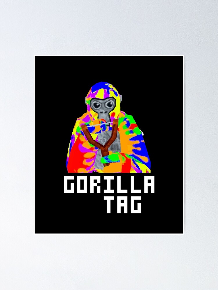 "gorilla tag pfp maker Gorilla Tag paint" Poster for Sale by Dugarts ...