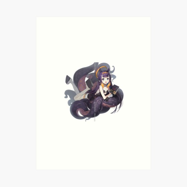 "Ninomae Inanis Ina'nis Peeker Hololive Tentacle girl" Art Print for ...