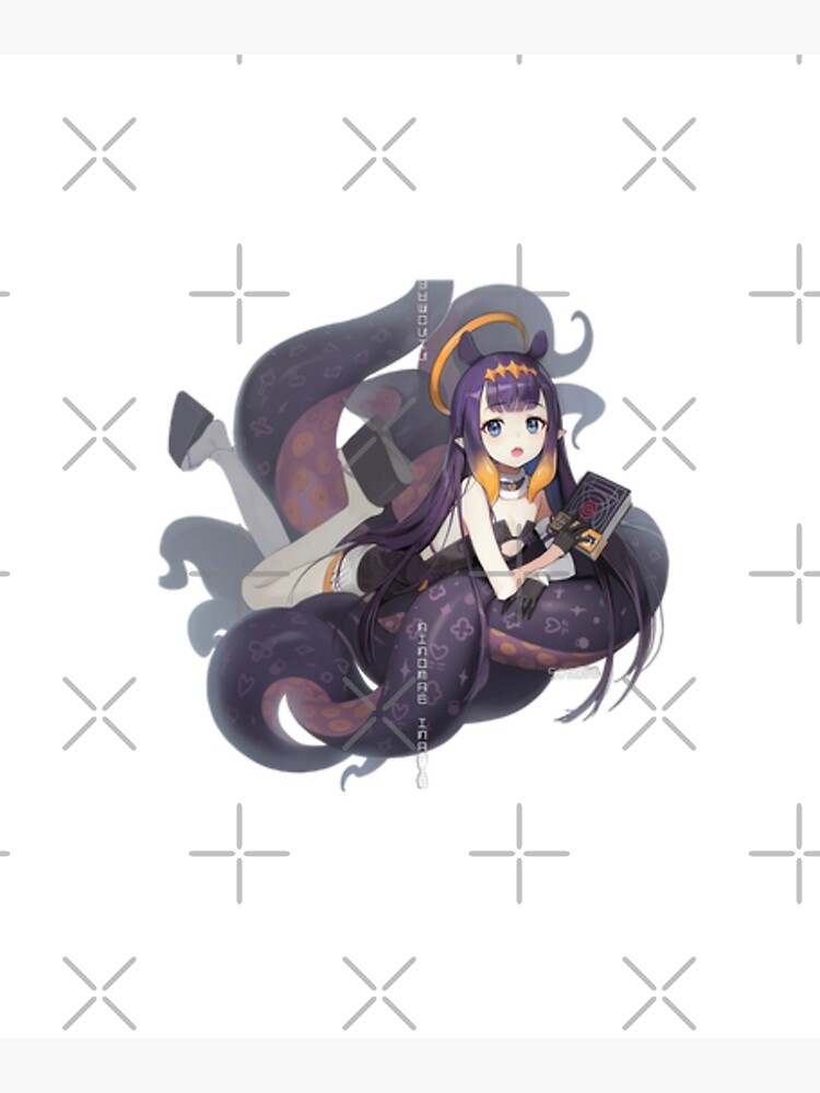 "Ninomae Inanis Ina'nis Peeker Hololive Tentacle girl" Photographic ...