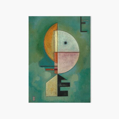 "Upward_by_Vasily_Kandinsky,_1929 Wassily Kandinsky" Art Board Print ...