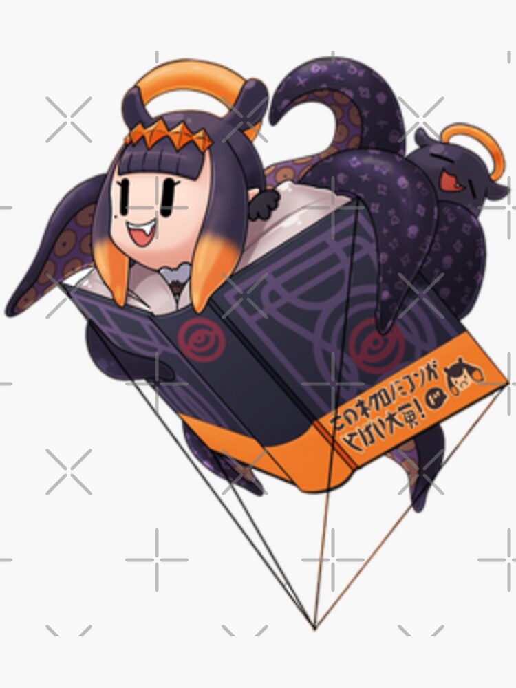 "Ninomae Inanis Ina'nis Peeker Hololive Tentacle girl" Sticker for Sale ...