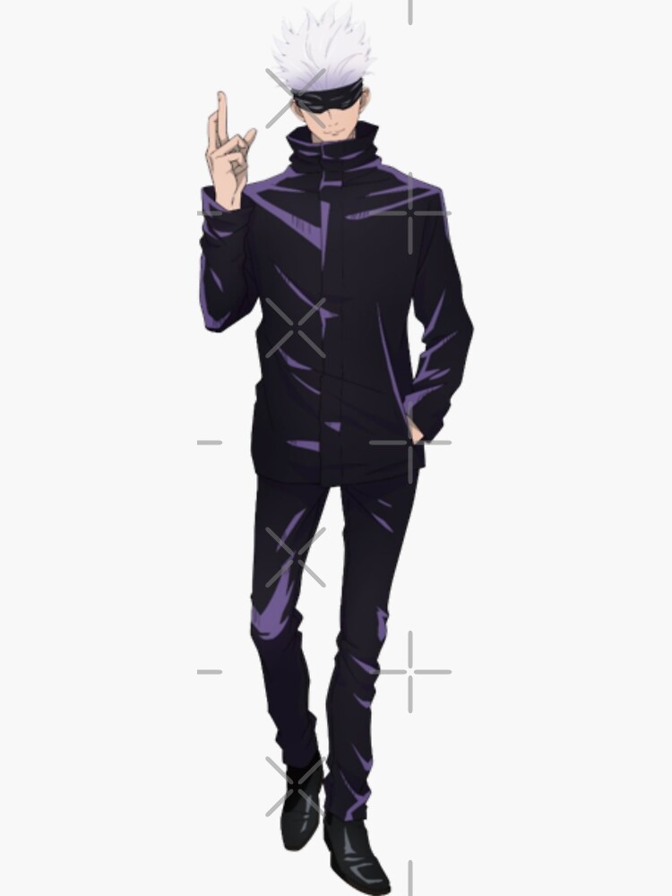 "Gojo Satoru flower field scene (only gojo)" Sticker for Sale by ...