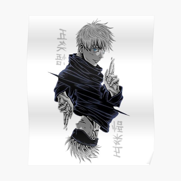 "Gojo Satoru flower field scene (only gojo)" Poster for Sale by ...