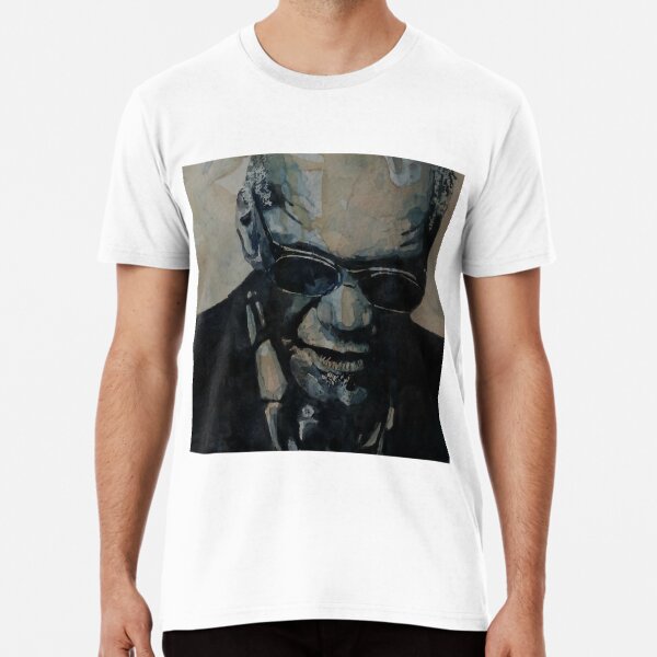 "Ray Charles " T-shirt for Sale by PaulLoveringArt | Redbubble | ray ...