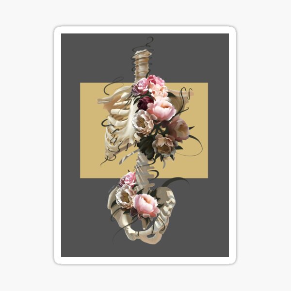 "Blooming Roots" Sticker for Sale by JuliaMAgius | Redbubble
