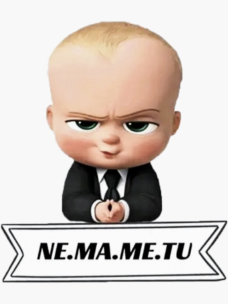 "Nema Me Tu" Sticker for Sale by PaintBalls | Redbubble