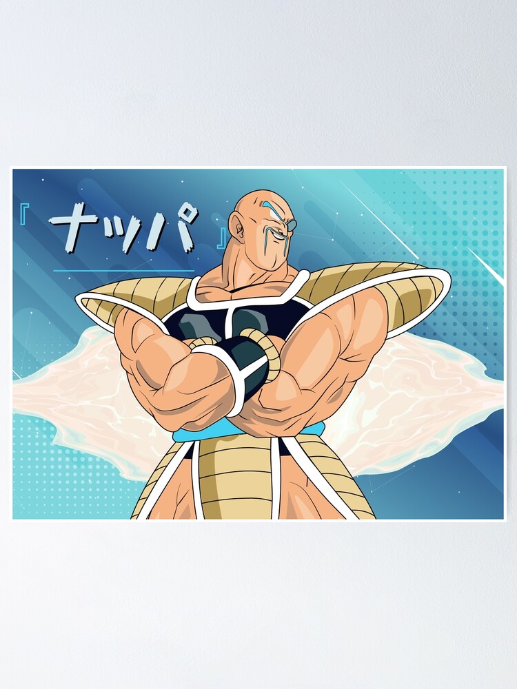 "Nappa SSJ Blue Skyness | Dragon Ball" Poster for Sale by ...