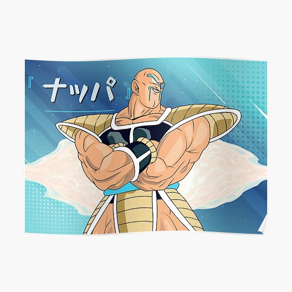 "Nappa SSJ Blue Skyness | Dragon Ball" Poster for Sale by ...
