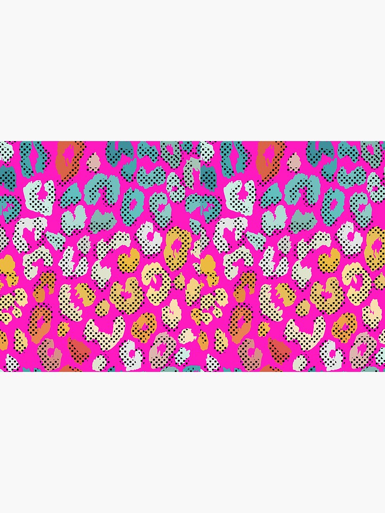 "Leopard print pattern | Primary colors Pet " Sticker for Sale by ...