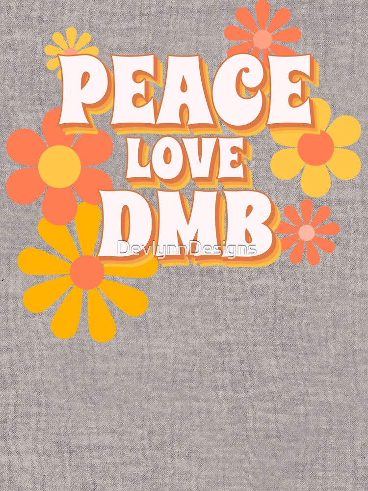 "Dave Matthews Lover Gift | Peace Love DMB | BoHo Dave Matthews ...