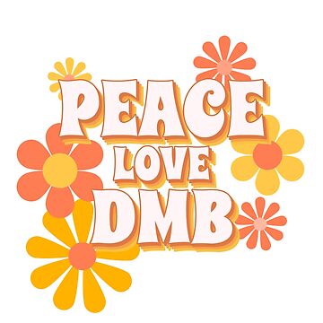 "Dave Matthews Lover Gift | Peace Love DMB | BoHo Dave Matthews ...