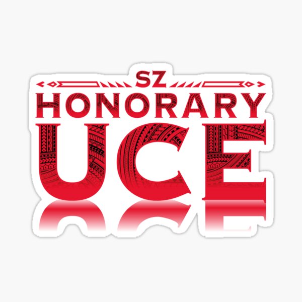 "Honorary Uce" Sticker for Sale by Rabieph | Redbubble