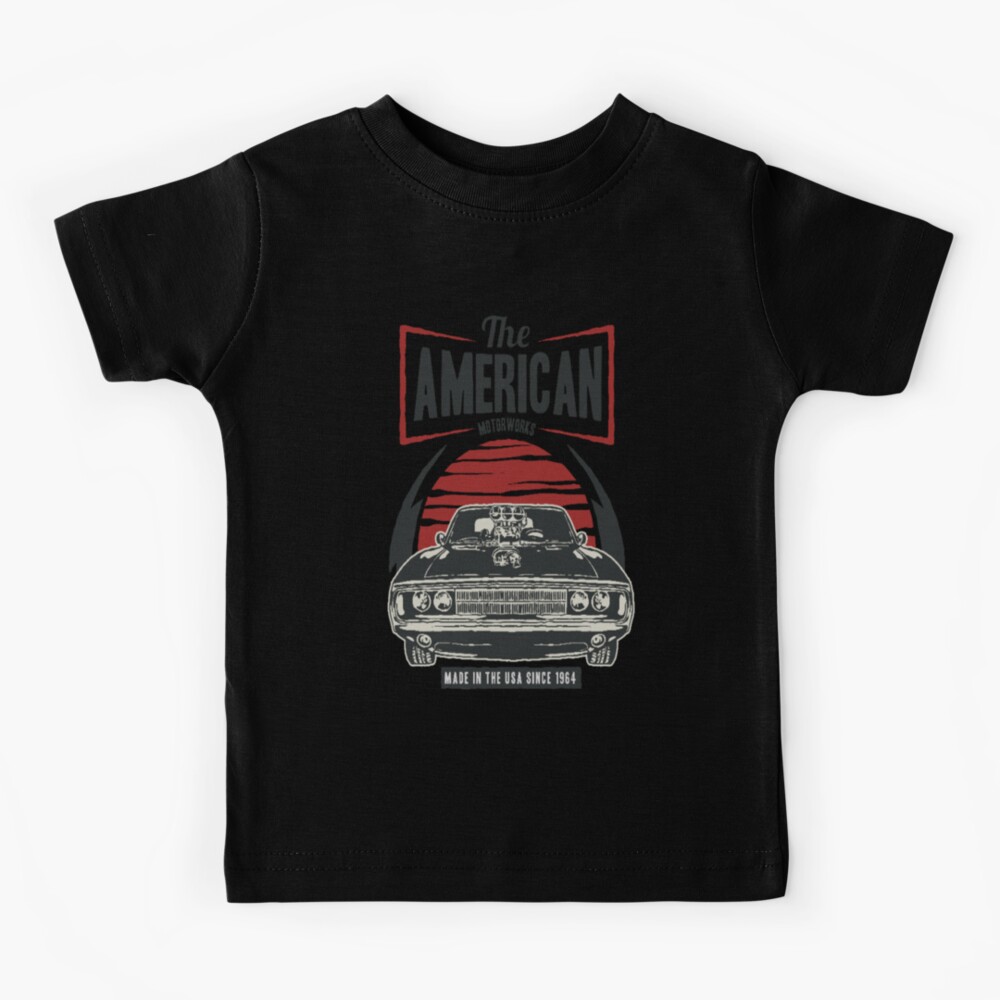"American Muscle" Kids T-Shirt for Sale by ErnadHasic | Redbubble