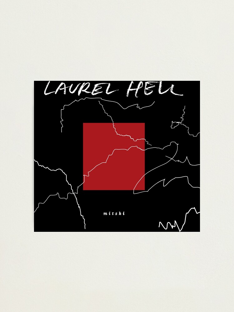 "Mitski Laurel Hell album lightnings" Photographic Print for Sale by ...