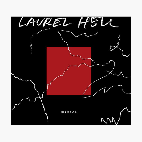 "Mitski Laurel Hell album lightnings" Photographic Print for Sale by ...