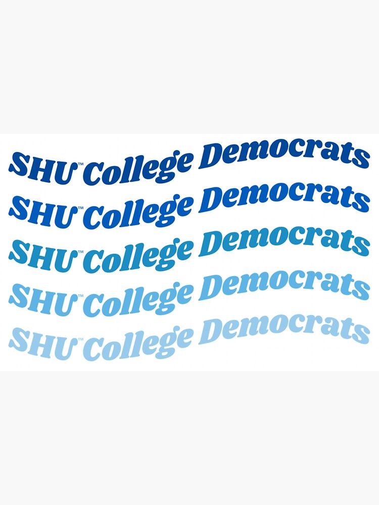 "SHU College Democrats Logo!" Sticker for Sale by shucollegedems ...