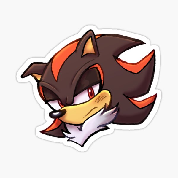 "shadow the hedgehog" Sticker for Sale by IanBee | Redbubble