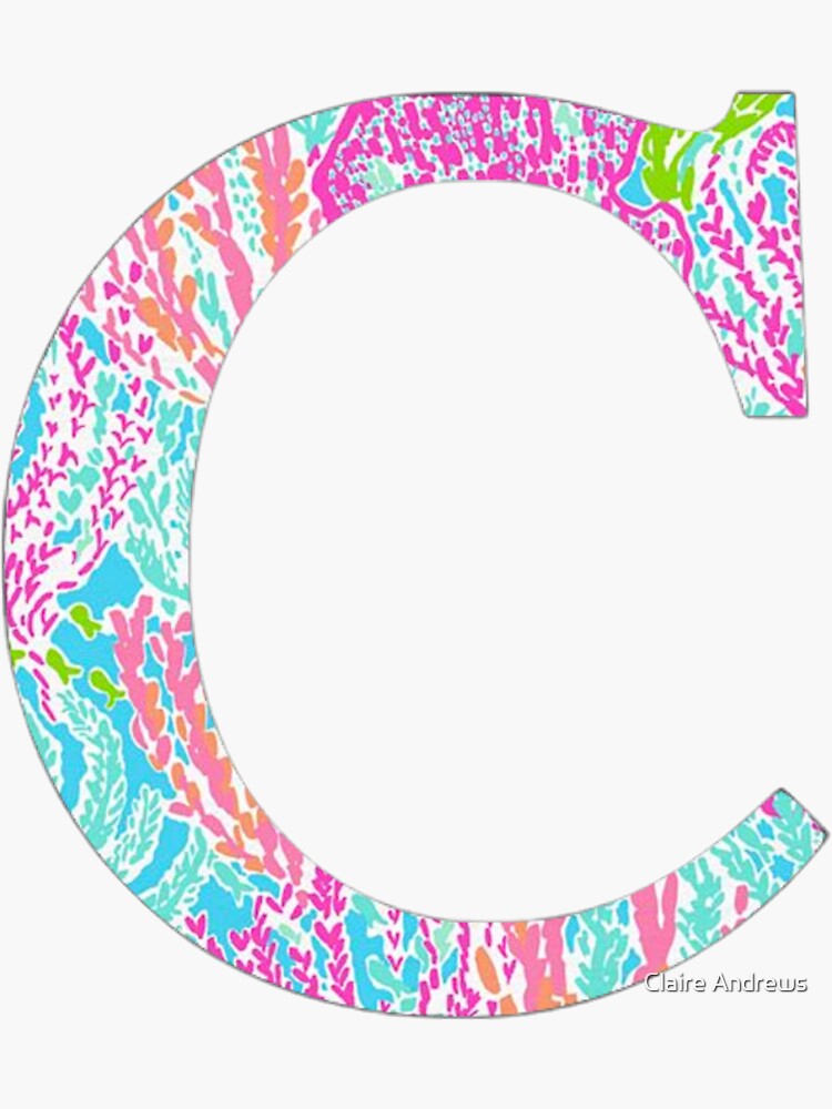 "The Letter C" Sticker for Sale by Claireandrewss | Redbubble