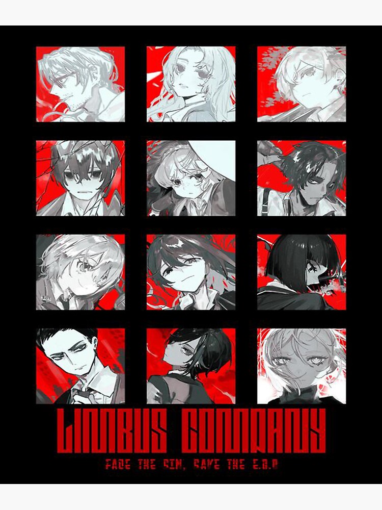 "Limbus Company " Sticker for Sale by MySelfShop | Redbubble