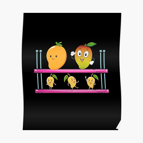 "Crazy Cute Food Pun" Poster for Sale by CorneliusDesign | Redbubble
