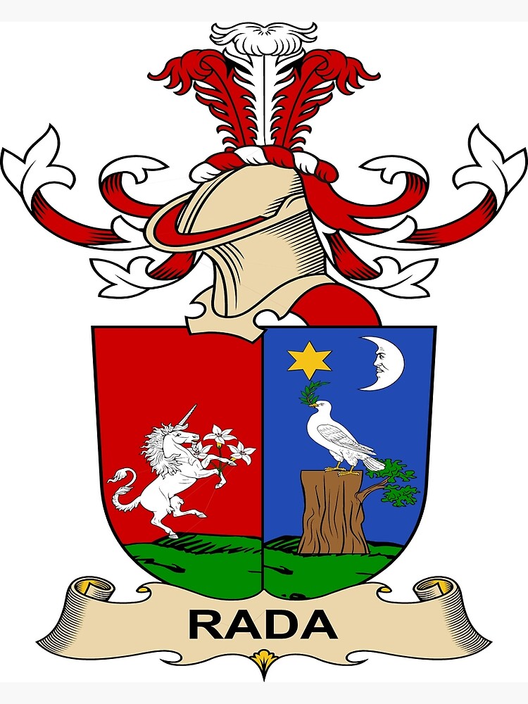 "Rada" Poster for Sale by HaroldHeraldry | Redbubble