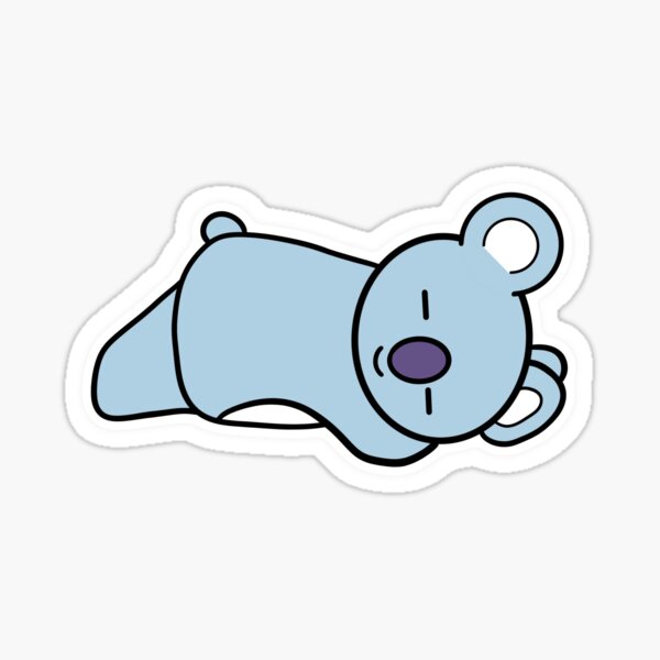 "BTS Koya" Sticker for Sale by Dragink | Redbubble