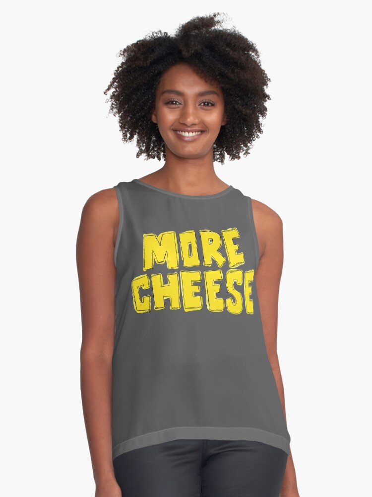 "More Cheese" Sticker for Sale by Winterrr | Redbubble