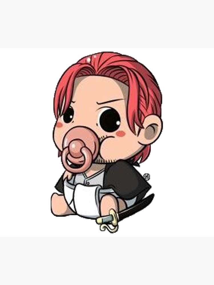 "Cute Baby One Piece Yonko Shanks , One Piece Funny Baby Yonko Shanks ...